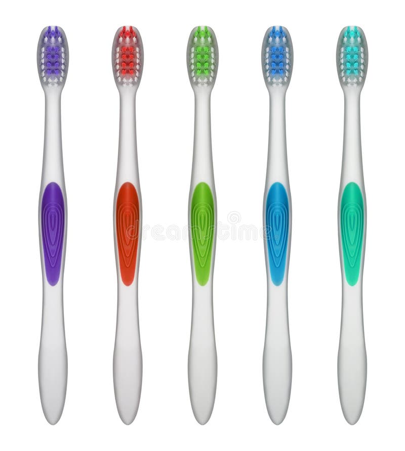Toothbrushes set stock image. Image of simple, clean - 47050863