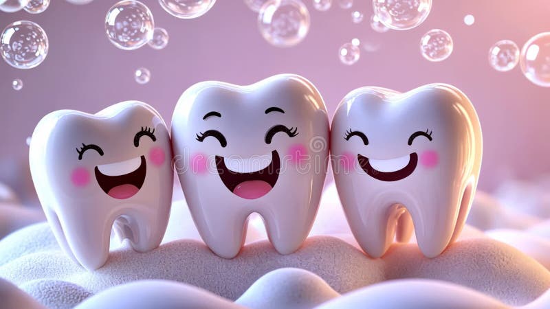 Toothbrushes with Smiling Faces Stock Video - Video of toothbrush ...