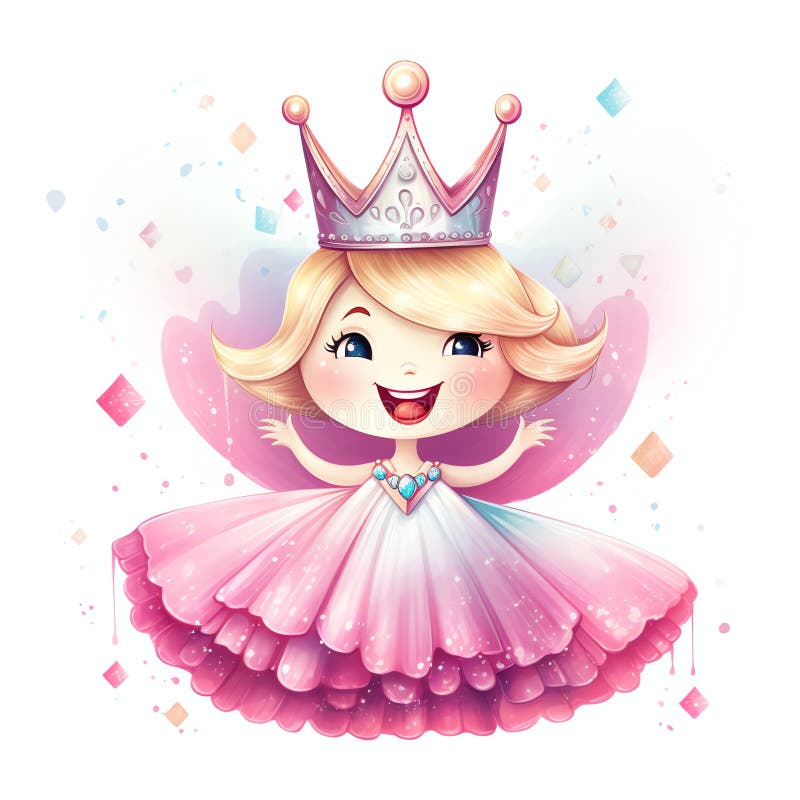 Toothfairy Queen Toothfairy Fairytale World Watercolor Stock ...