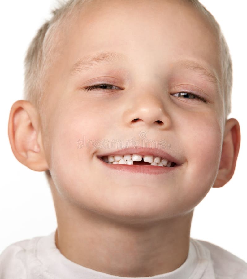 Toothless child stock image. Image of tooth, happy, smile - 44783843