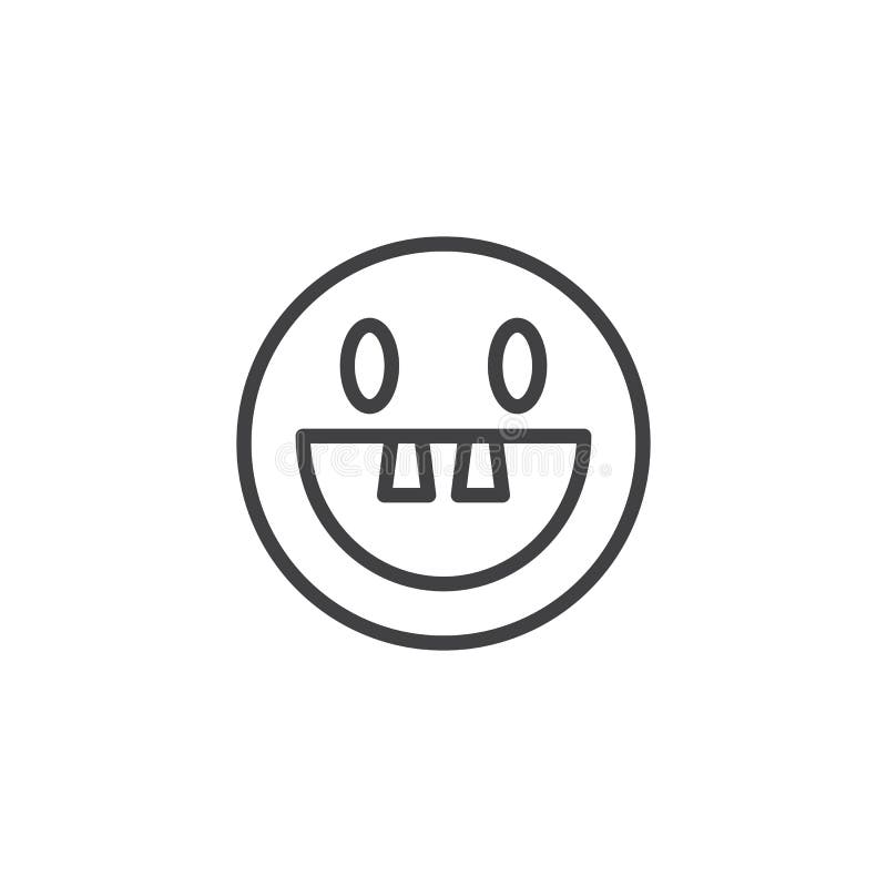 Funny Toothless Smile Stock Illustrations – 203 Funny Toothless Smile ...