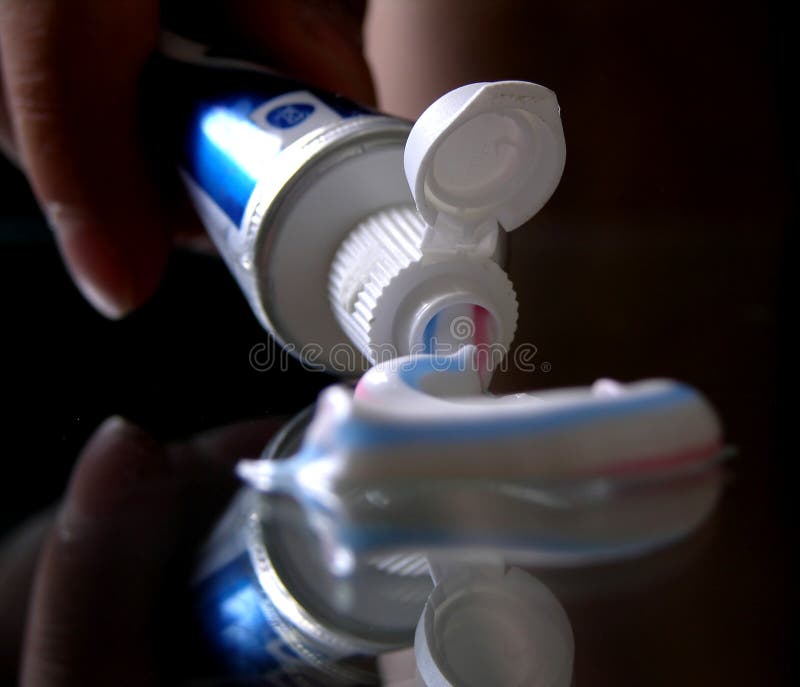 Toothpaste stock photo. Image of powder, mint, toothpaste - 12778