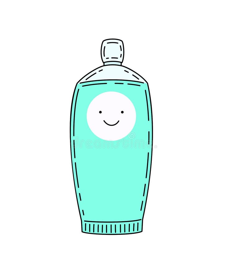 Toothpaste Cartoon Doodle Illustration Stock Illustration ...