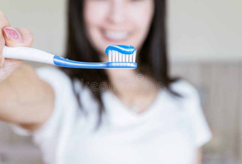 Toothpaste and Toothpaste Dental Care Stock Image - Image of natural ...