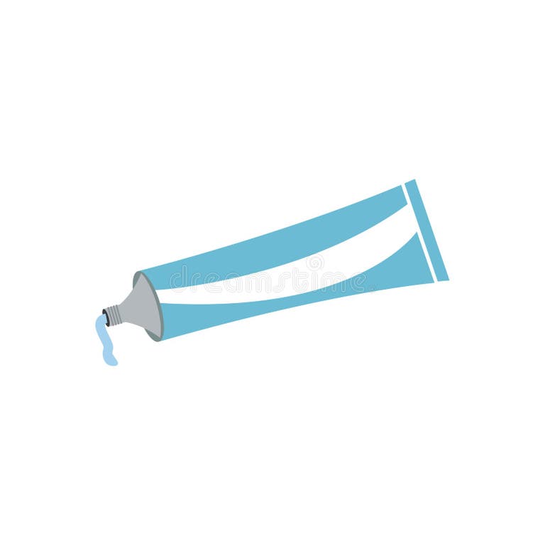 Toothpaste Graphic Design Element Vector Illustration Isolated Stock ...