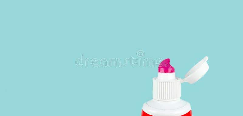 Toothpaste Squeezed Out from a Toothpaste Tube Stock Photo - Image of ...