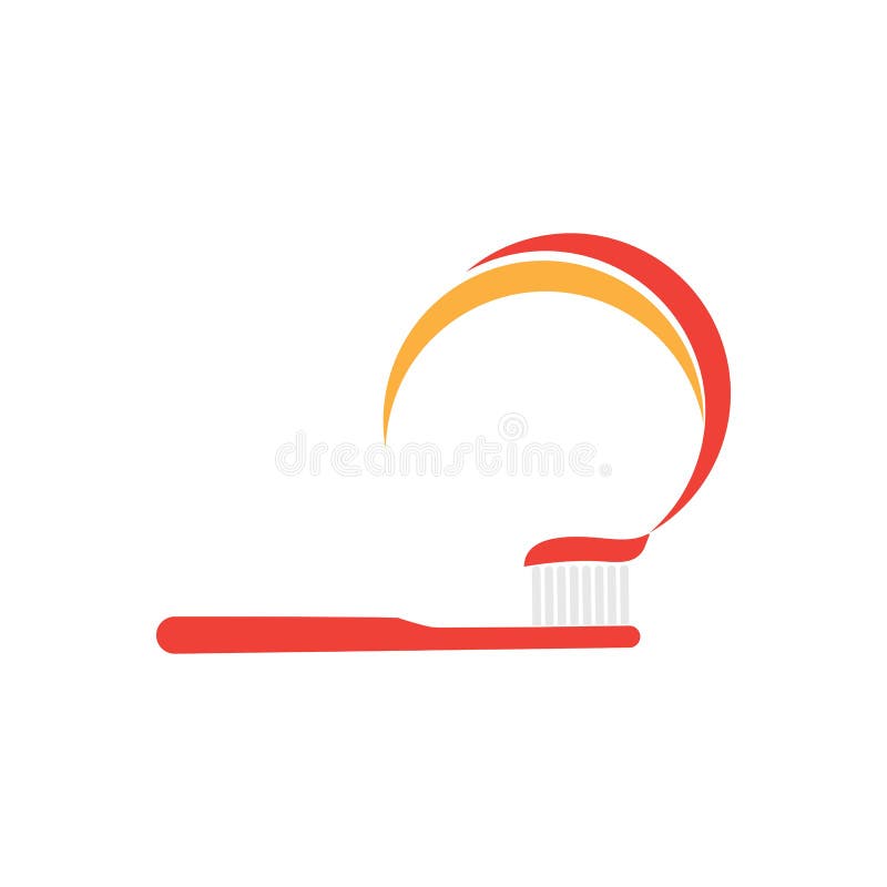 Toothpaste, Tooth Brush Illustration Logo Vector Stock Vector ...