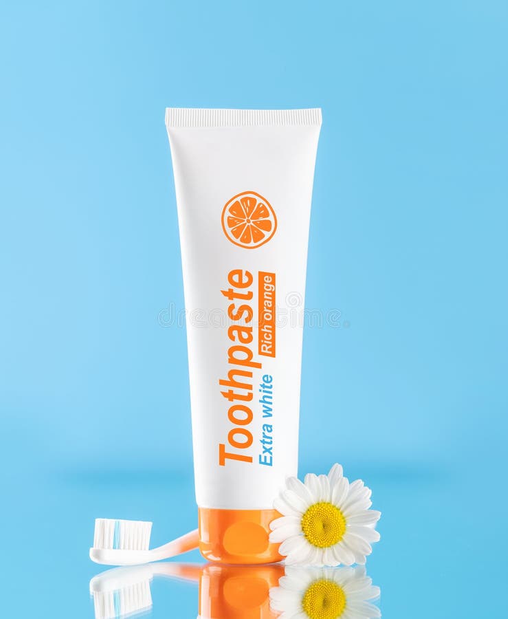 Toothpaste and toothbrush stock photo. Image of cleaning - 281604072