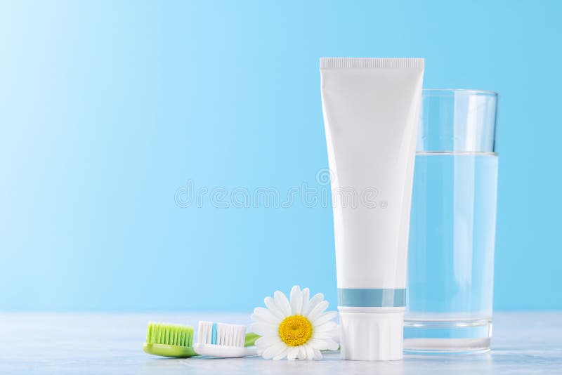 Toothpaste and Toothbrushes Stock Image - Image of hygiene, tooth ...