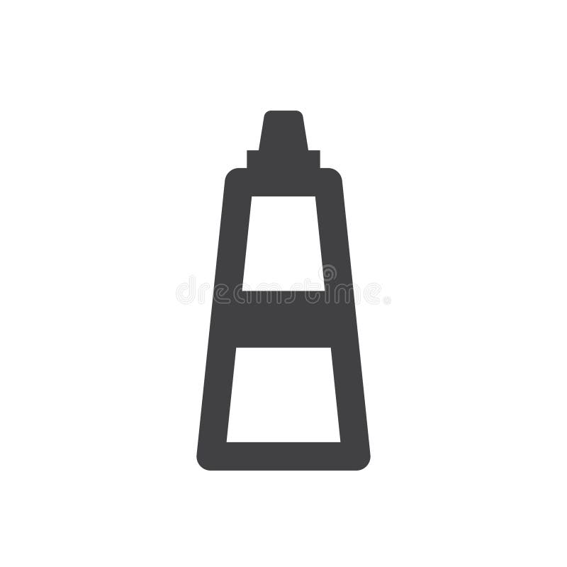 Toothpaste tube icon stock vector. Illustration of packaging - 392207186