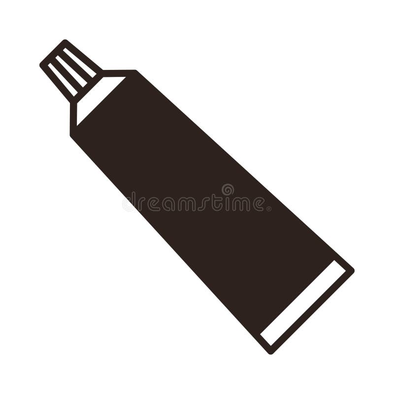 Toothpaste tube icon stock vector. Illustration of symbol - 141078568