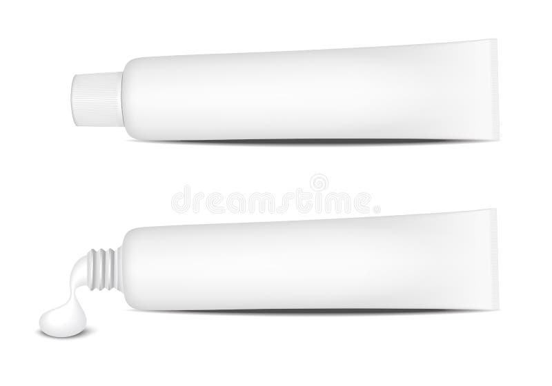 Toothpaste tube stock illustration. Illustration of tube - 18095584