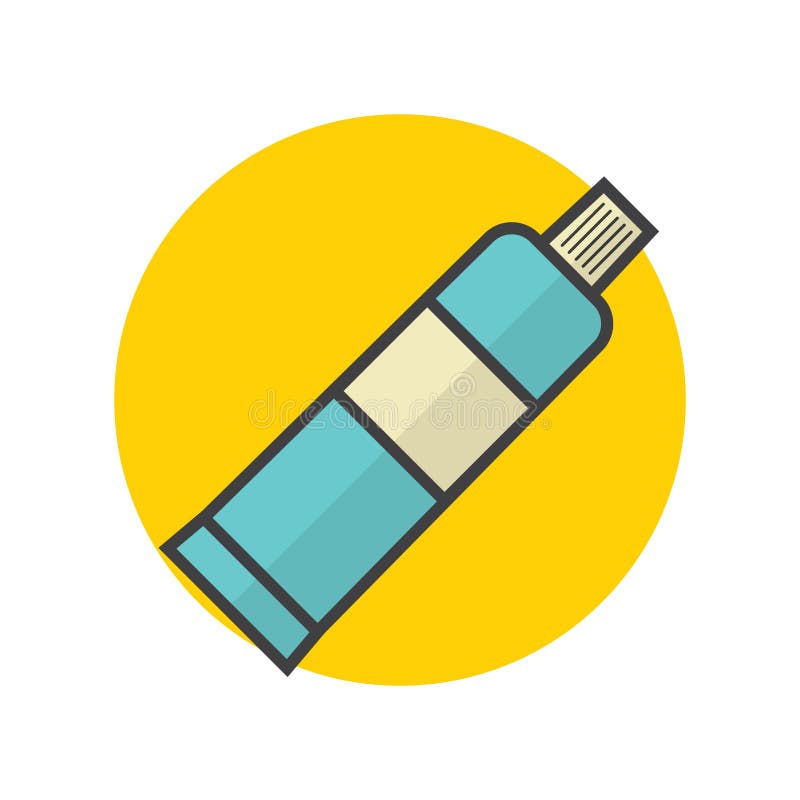 Toothpaste. Vector Illustration Decorative Design Stock Vector ...