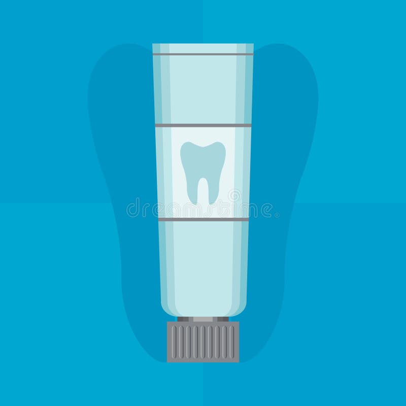 Toothpaste. Vector Illustration Decorative Design Stock Vector ...