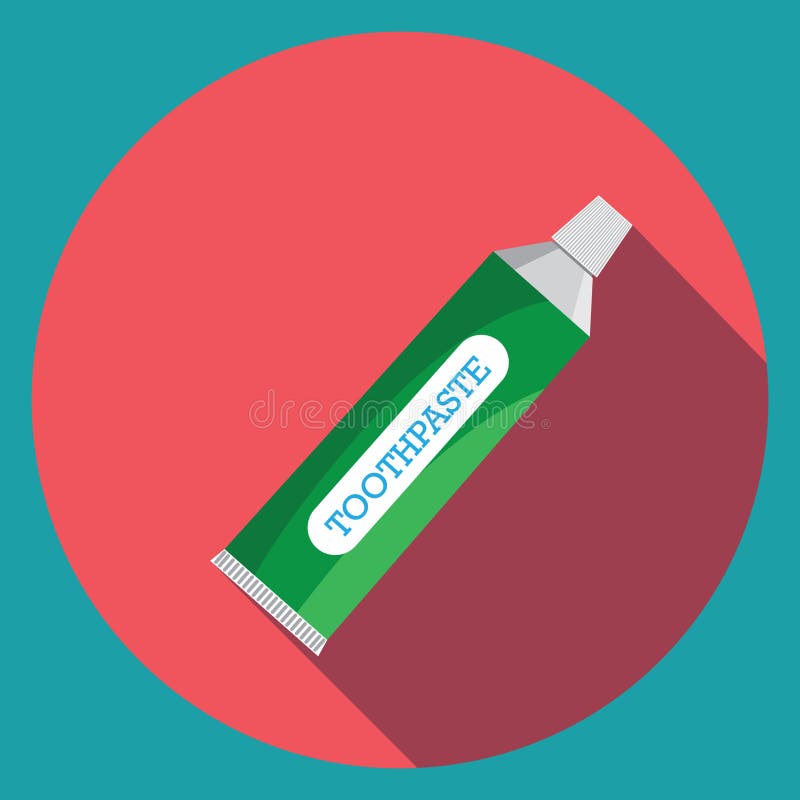 Toothpaste. Vector Illustration Decorative Design Stock Vector ...