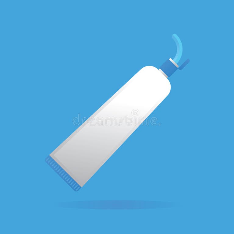 Toothpaste. Vector Illustration Decorative Design Stock Vector ...