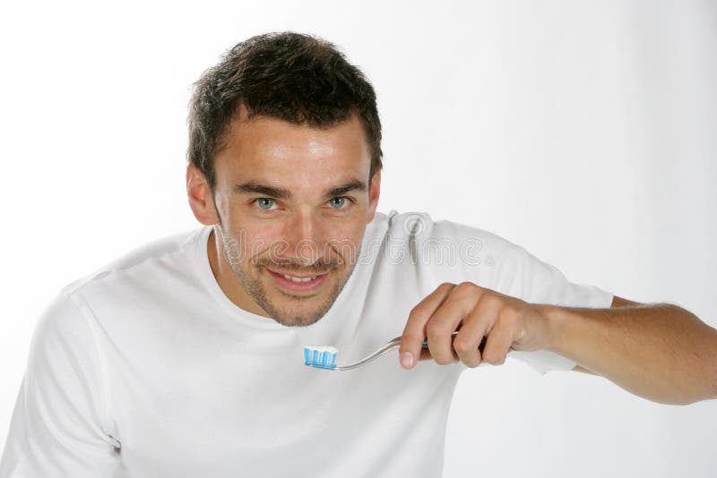 Toothpaste stock photo. Image of brush, estacopy, morning - 34447676