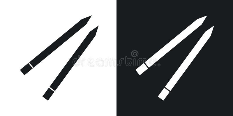 Toothpick Icon Vector Set on White Background Stock Vector ...