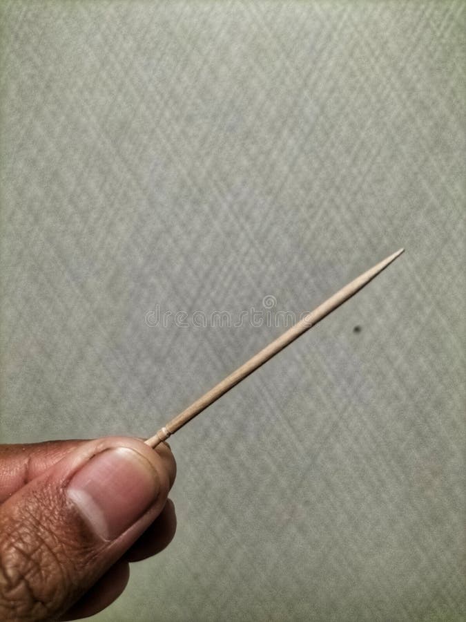 Toothpick. Its Function is To Remove Food Debris Stuck in the Teeth ...