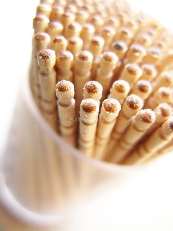 Toothpicks stock image. Image of sharp, form, bamboo - 89699271