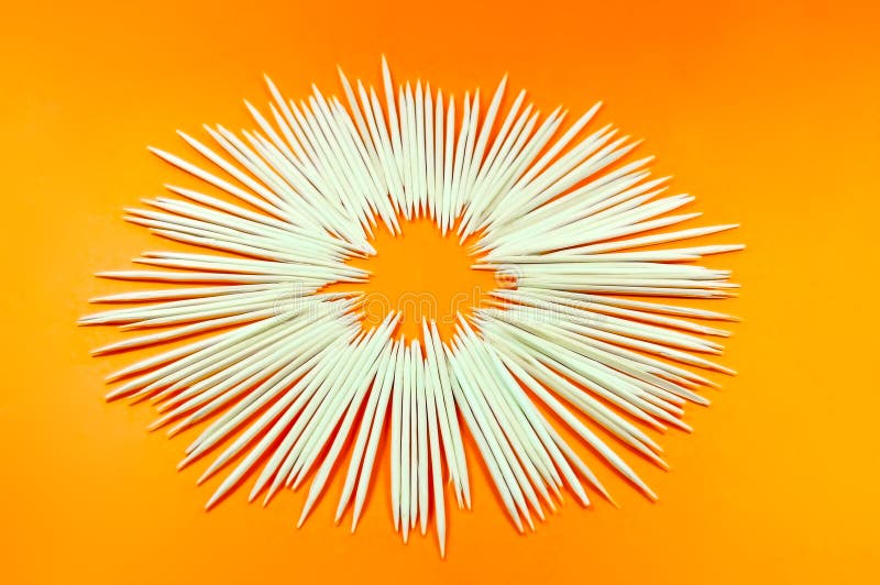 Toothpicks stock photo. Image of perspective, pins, table - 12976968