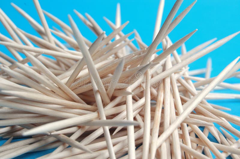 Toothpicks stock photo. Image of washroom, abstract, toiletries - 4018448