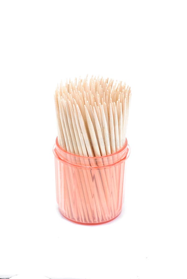 Toothpicks Pink Plastic Container Stock Photos - Free & Royalty-Free ...