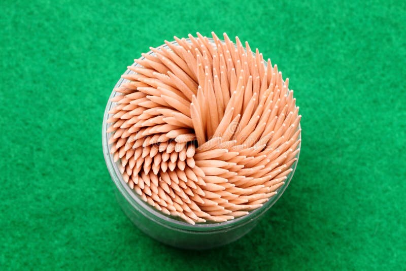 Toothpicks to the top stock image. Image of quill, color - 18333481