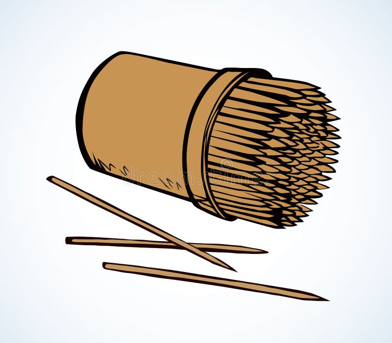 Toothpicks Vector Stock Illustrations – 493 Toothpicks Vector Stock ...