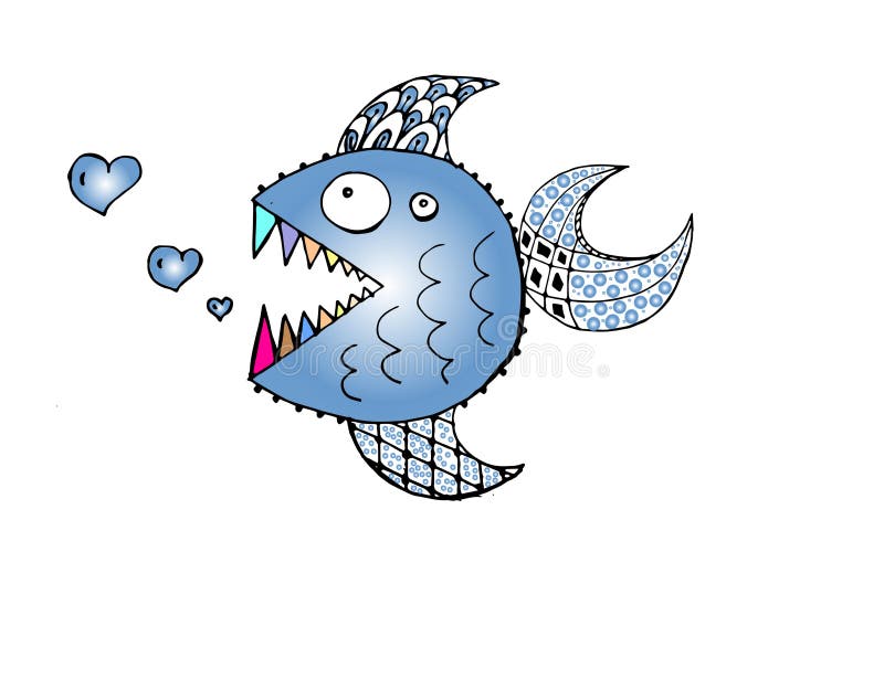 Toothy Fish Stock Illustrations – 521 Toothy Fish Stock Illustrations ...