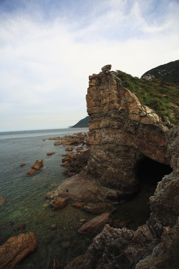 The Top 10 Beautiful Coast of China Stock Photo - Image of seaside ...
