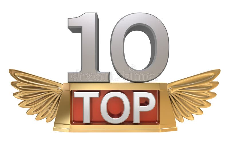 Top 10 List 003 - Ready Graphic Stock Illustration - Illustration of ...