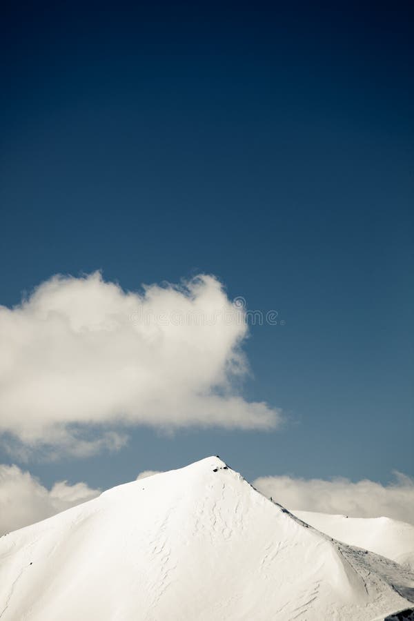 Mountain top - summit stock photo. Image of mountain - 13792428