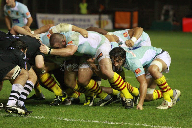 Top 14 Rugby Match USAP Vs CA Brive Editorial Stock Image - Image of ...