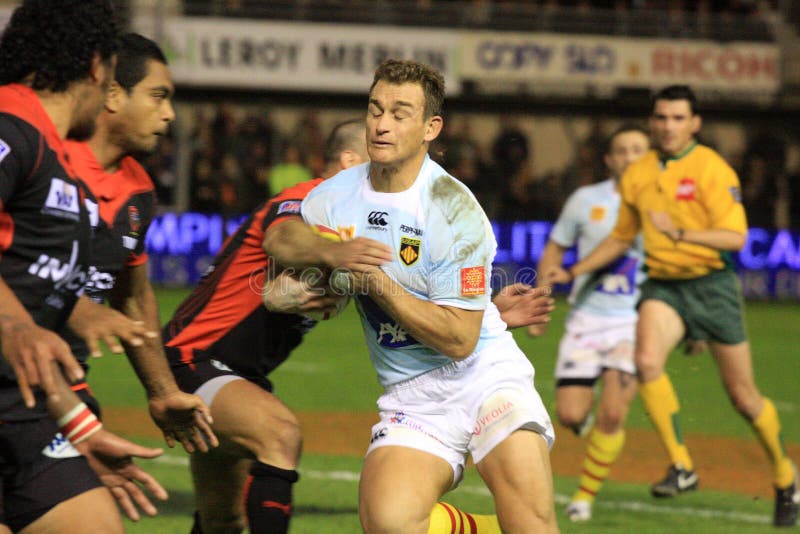 Top 14 Rugby Match USAP Vs RC Toulon Editorial Photo - Image of ...