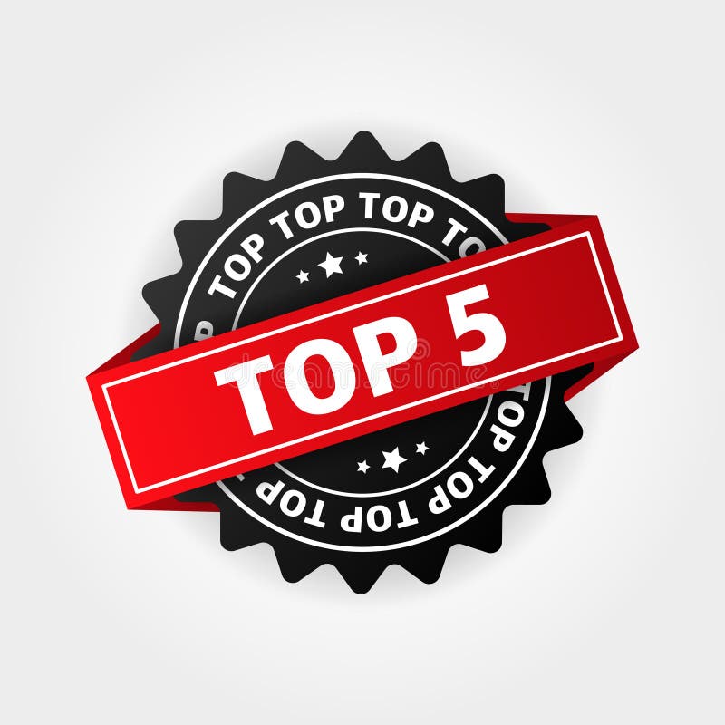 Top 10. Best Ten List on White Background. Stock Vector - Illustration ...