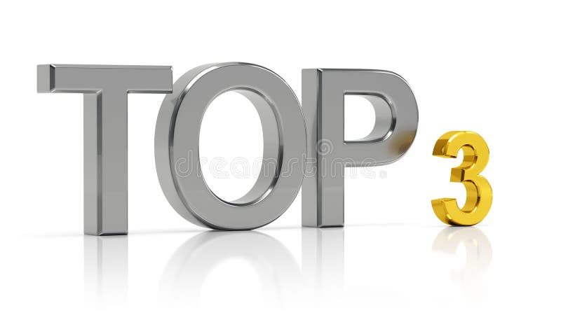 Three List Infographic Template Design. Business Concept Infograph with ...