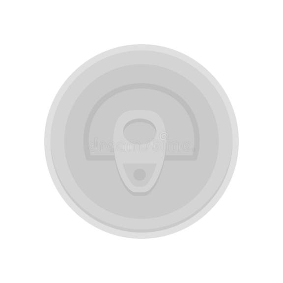 Top can icon, flat style stock illustration. Illustration of cool ...