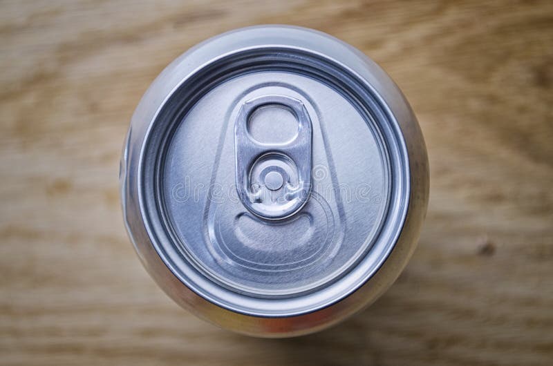 Top of a can stock image. Image of close, soda, container - 78206365