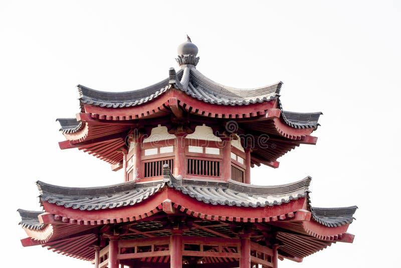 Chinese Pagoda Roofs stock photo. Image of pagodas, chinese - 7218346