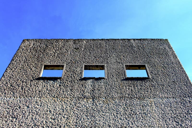 Top of the Control Room of the Abandoned Gateway Stock Photo - Image of ...