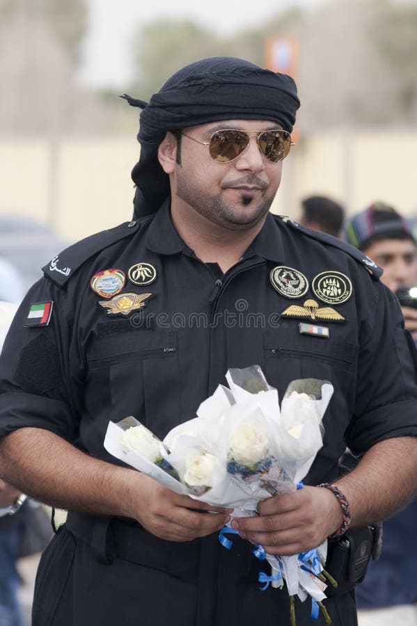 Top Cop, Abu Dhabi editorial stock image. Image of protester - 24219644