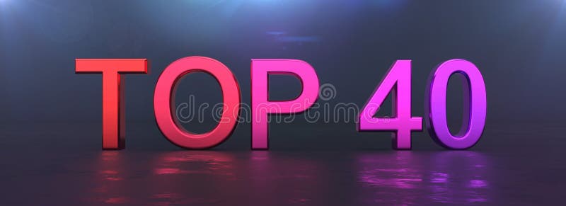 Top 40 stock illustration. Illustration of list, achievement - 208607637