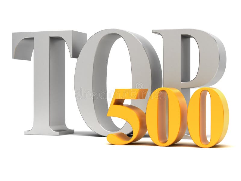 Top 500 stock illustration. Illustration of award, podium - 99845880