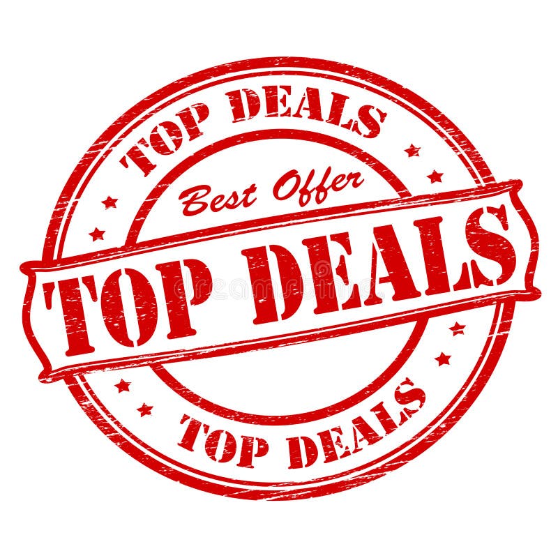 Top deals stock illustration. Illustration of tender - 108759045