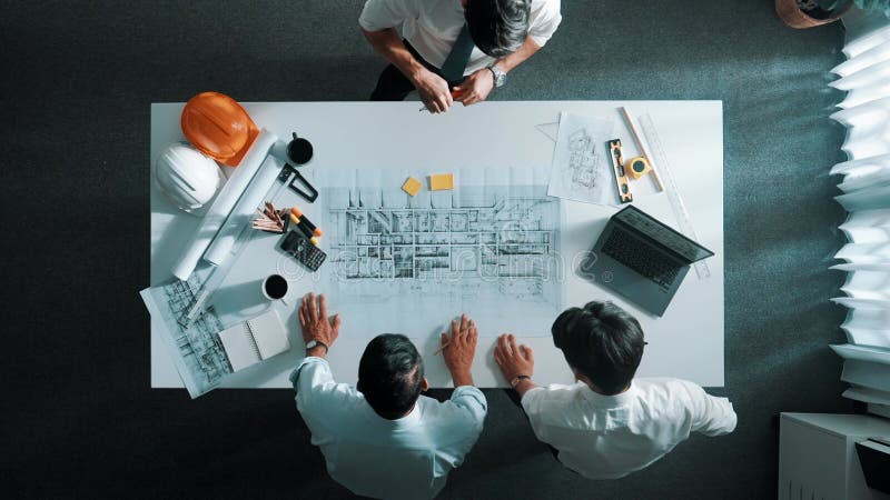 Top View of Designer Writing at Sticky Note while Planning Design ...