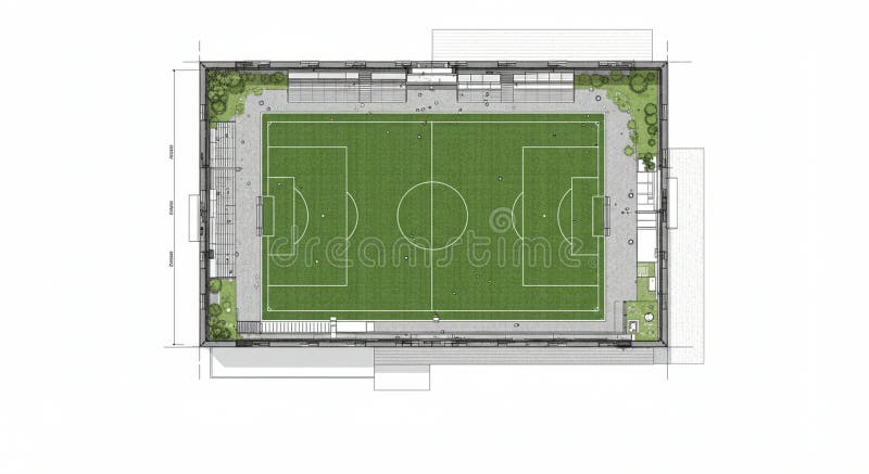 Rectangular Soccer Field Stock Illustrations – 437 Rectangular Soccer ...
