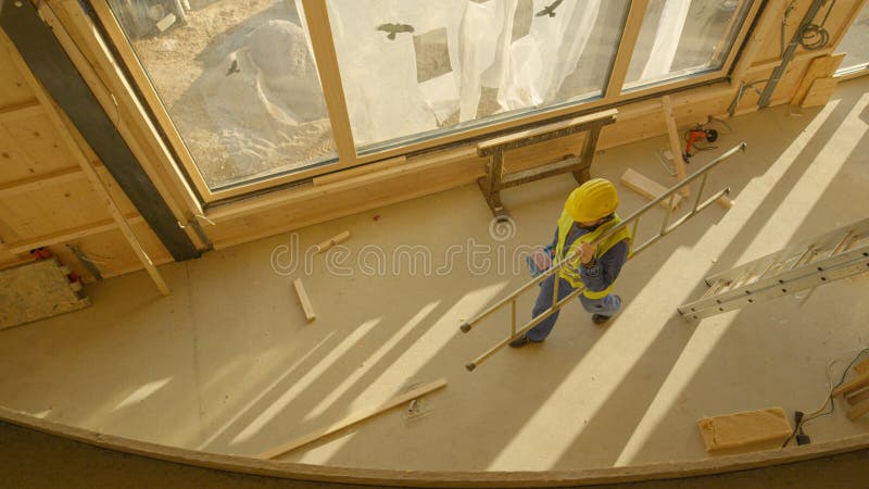 TOP DOWN: Contractor Catches Electrical Installation Tubing Falling ...