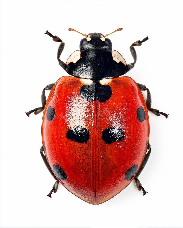 Red Ladybug Top View Stock Illustrations – 239 Red Ladybug Top View ...