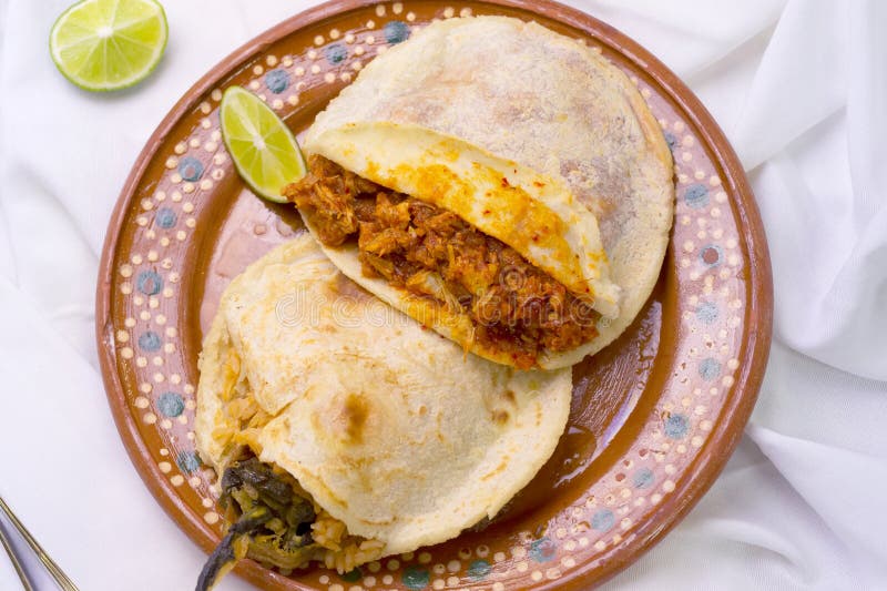 Top down plate gorditas stock image. Image of store - 276742495